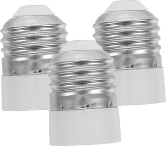 Artibetter E27 E14 Lampenfassungsadapter Mit Kupferring 3 St&uuml;ck-pack Kompatibel F&uuml;r Wohn Und B&uuml;roleuchten Einfacher Steckadapter F&uuml;r Vielseitige Beleuchtung