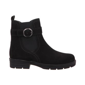 Gabor Schwarze Cowboy/Biker Chelsea Boots - - Shoes - Damen - Schwarzk - 40 EU