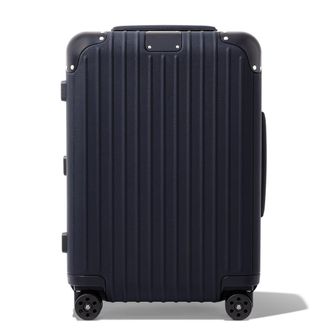 Rimowa Distinct Cabin Kabinenkoffer in Navy - Leder - 55x40x22.5