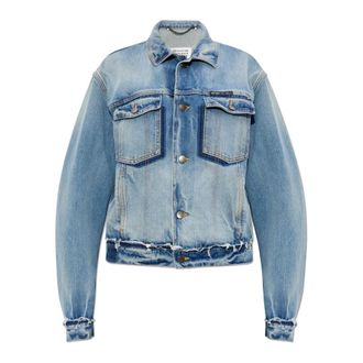 Maison Margiela Femme, Vestes, Bleu, Taille: 36 FR Veste en jean