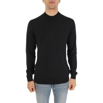 HUGO BOSS Homme, Pulls, Noir, Taille: 2XL Pull Col Roul&eacute; San Matteo