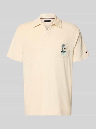 Tommy Hilfiger Regular Fit Poloshirt aus Frottee