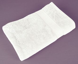 Univers D&eacute;cor Badetuch, 95 x 140 cm, 550 g/m&sup2; S&uuml;dwind (Wei&szlig;, Badetuch 95 x 140 cm)