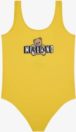 Moschino Moschino Teddy Bear Badeanzug aus Lycra - Gelb