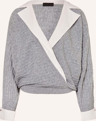 Liu Jo Liu Jo Wickelpullover grau