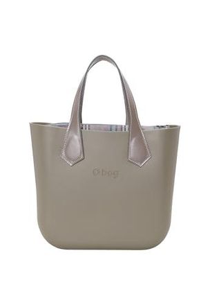 O bag Sac &agrave; main mini en Compos&eacute; thermoplastique, gris (29 X 31 X 12 cm)