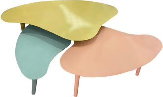 DKD Home Decor Set mit 3 Tischen DKD Home Decor Eisen 100 x 60 x 41 cm