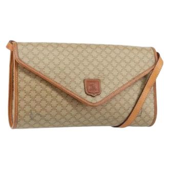 Celine Sac bandouli&egrave;re en plastique Pre-owned - Femme - Pre-owned - Beige - Taille: ONE Size