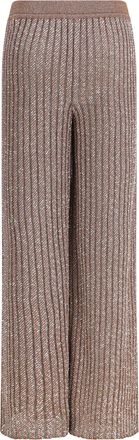 Missoni Lam&eacute; Viscose With Sequins Trousers - Pink