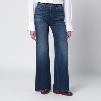 Mother Blue flared Troublemaker jeans