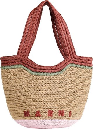 Marni Paper Raffia Seaside Hobo Bag