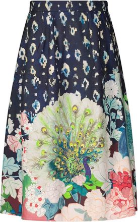 Stella Forest Midirock Beatrice mit Flora-Fauna-Muster