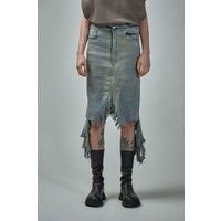 Rick Owens Slivered Skirt