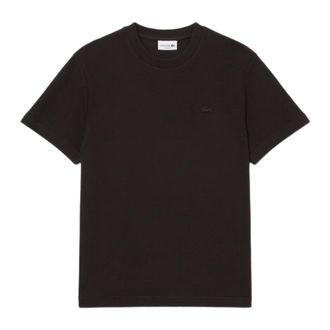 Lacoste Homme, Tops, Brun, Taille: 2XL T-shirt en jersey de coton cr&ecirc;pe