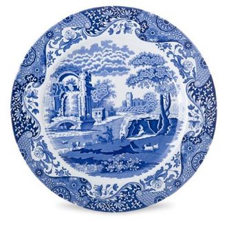 Portmeirion Home & Gifts Spode Plateau de Buffet Italien Bleu 30 cm
