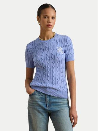 Lauren Ralph Lauren Pullover 200P07025003 Himmelblau Relaxed Fit
