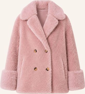 Americandreams Americandreams Wool Coat Short Fiona rosa