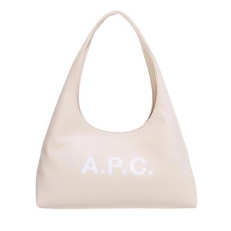 A.P.C. Shopper - Baby Ninon Shoulder - Gr. unisize - in Creme - f&uuml;r Damen