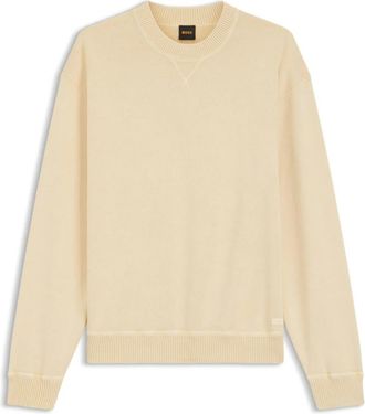 HUGO BOSS Jacquard Pullover - - Knitwear - Herren - Orange - 2XL