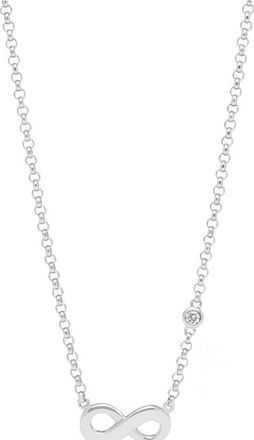 Fossil Halskette F&uuml;r Frauen Sterling Silber, Ma&szlig;e: 420 mm + 50 mm Silber Sterling Silber Halskette, JFS00394040