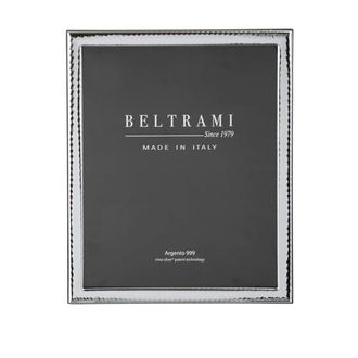 BELTRAMI Beltrami 1 Sehr schlanker rautenf&ouml;rmiger Fotorahmen 20x25cm, Silber