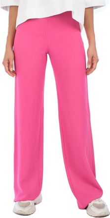 Emporio Armani Femme, Pantalons, Rose, Taille: 48 FR Pantalon Palazzo