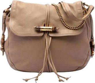 Gucci Sac bandouli&egrave;re vintage doccasion - Femme - Pre-owned - Beige - Taille: ONE Size