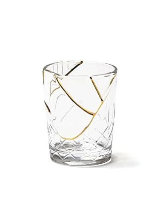 Seletti KINTSUGI Collection Assiettes inspir&eacute;es par la technique japonaise, verre 09656