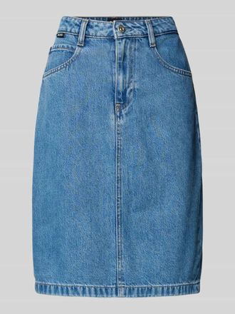 HUGO BOSS Knielanger Jeansrock im 5-Pocket-Design Modell COBALTIDE