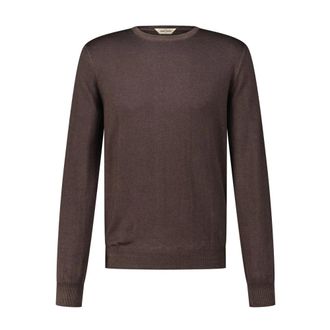 Gran Sasso Wollstrickpullover Klassisches Design - - Knitwear - Herren - Braun - 4XL