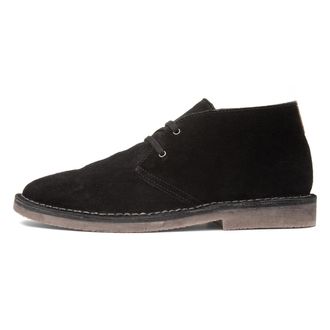 Hush Puppies Herren Samuel Chukka-Stiefel, Schwarz, 43 EU