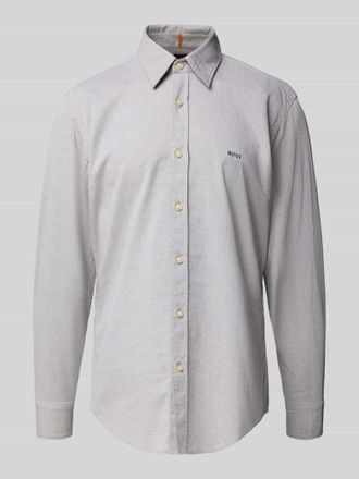 Boss Orange by Hugo Boss Regular Fit Freizeithemd aus Baumwoll-Mix Modell RELEGANT