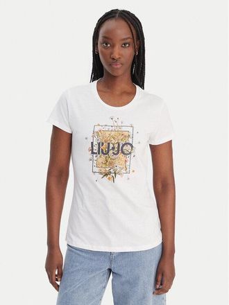 Liu Jo T-Shirt WA6493 JS923 Wei&szlig; Regular Fit