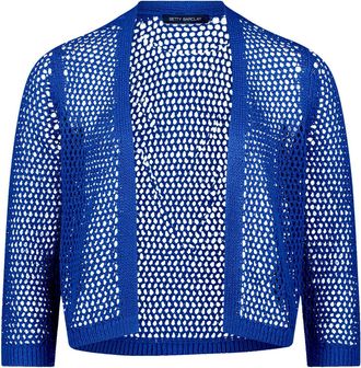 Betty Barclay Grobstrickjacke mit Lochmuster