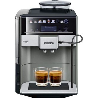SIEMENS EQ6 plus S500 Machine &agrave; caf&eacute; gris noir