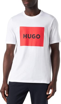 HUGO BOSS HUGO Herren Dulive22 T Shirt, White100, XL EU