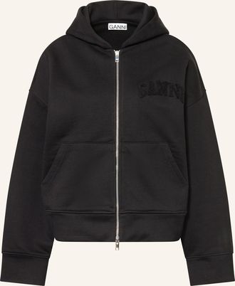 Ganni Sweatjacke schwarz