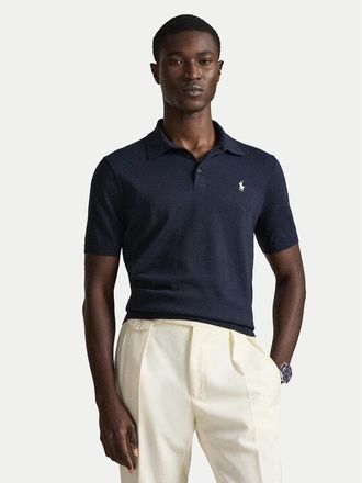 Polo Ralph Lauren Poloshirt 710980682001 Dunkelblau Regular Fit