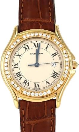 Cartier Pre-owned Panthere Cougar Or Jaune Quartz - Femme - Pre-owned - Jaune - Taille: ONE Size