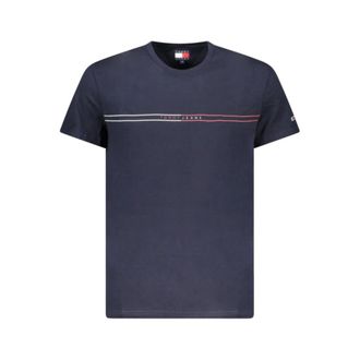 Tommy Hilfiger Homme, Tops, Bleu, Taille: XL T-shirt Blu