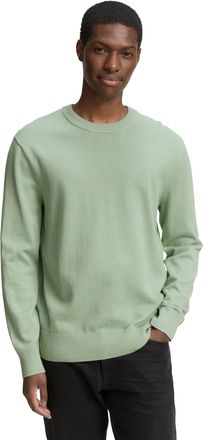 Tom Tailor Tom Tailor Herren 1042509 Pullover, 13632-Fresh Mint Green, XL