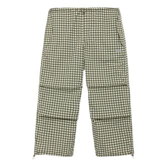 Autry Nylon-Fallschirmhose mit elastischem Bund - - Trousers - Herren - Gr&uuml;n - XS