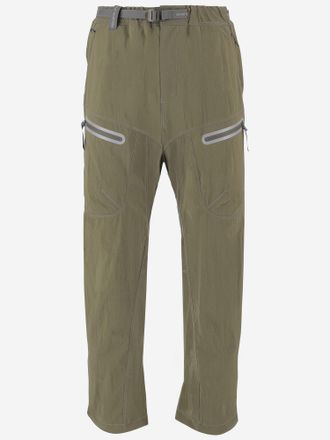 And Wander Mens Nylon Trousers Khaki