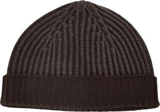04651/ Kaschmir-M&uuml;tze - - Accessories - Herren - Braun - ONE SIZE