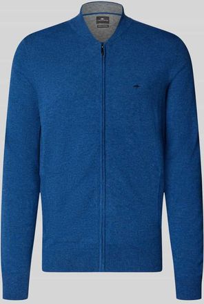 Fynch-Hatton Cardigan aus Wolle-Kaschmir-Mix mit Rei&szlig;verschluss
