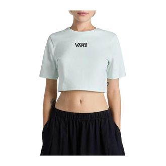 Vans Flying V Crew Crop II - - Tops - Damen - Gr&uuml;n - S