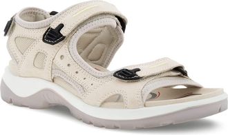 Ecco Damen Offroad Sandalen, Limestone, 43 EU
