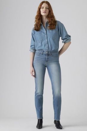 Levi's Ribcage Straight Ankle Jeans - Damen - Blau / Blau
