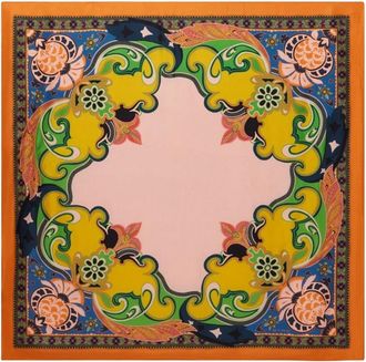Etro Femme, Accessoires, Orange, Taille: ONE Size Norma Square Scarf