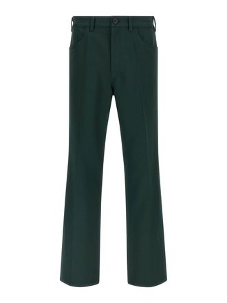 Marni Casual Hose - Gr&uuml;n